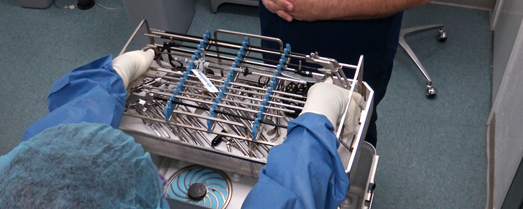 Opening Sterile Surgical Instrument Containers | JOMI